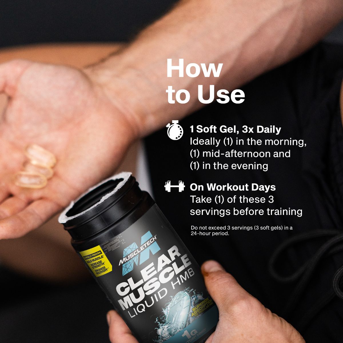 MuscleTech® Clear Muscle® | Science-Backed HMB Formula